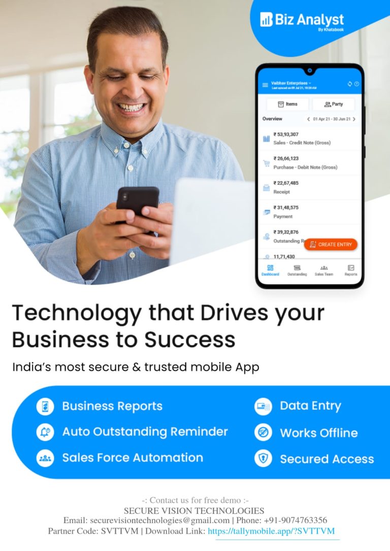 Tally Mobile App - Tallyprime India
